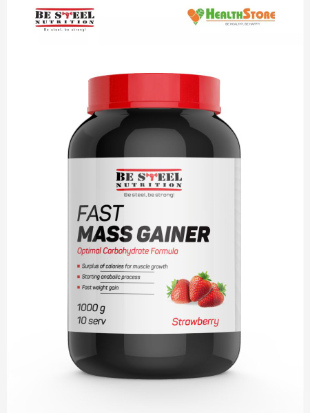 Be Steel Nutrition Fast Mass Gainer 1кг () гейнер для набора массы ...