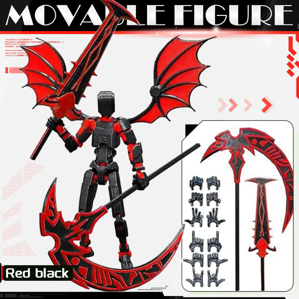 игрушки, 3D-печать demon reaper dummy lucky 13 morphing doll Фигурка ...