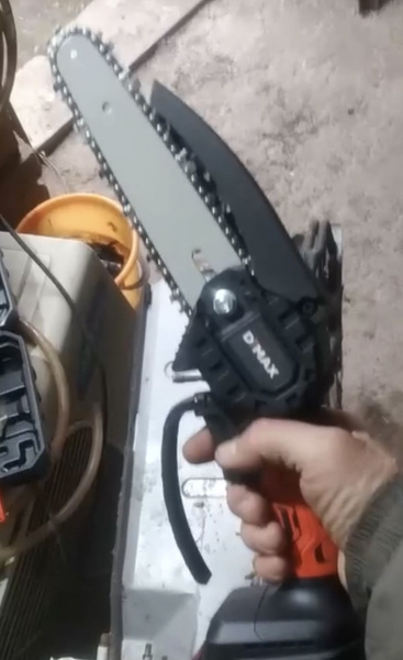 Мини пила аккумуляторная цепная, циркулярная, ручная, портативная ...