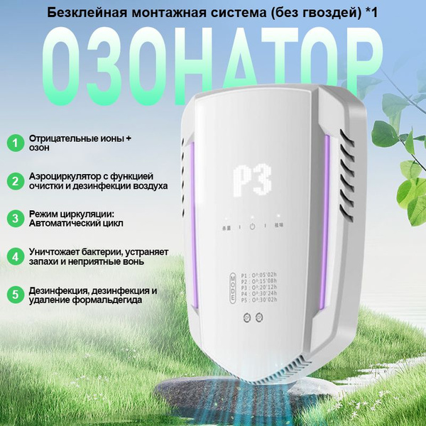 Озонатор воздуха, озонатор для избавления oт запахов, плесени для ...
