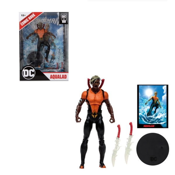 игрушки mcfarlane toys фигурки Aqualad w/Aquaman Comic (DC Page ...