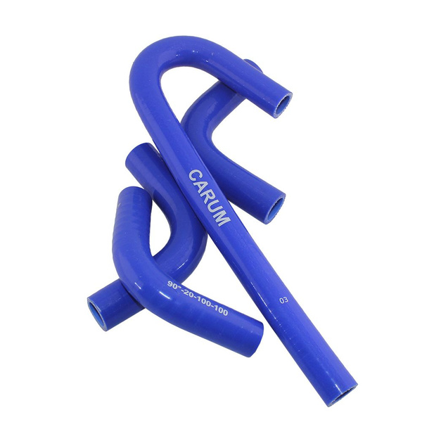 CARUM Патрубки отопителя ГАЗ 31105 Волга дв.Крайслер (к-т 4шт) силикон ...