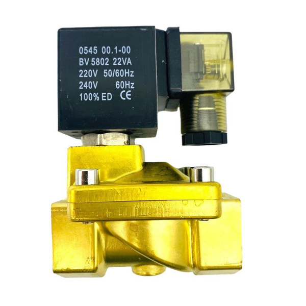 Электромагнитный клапан 220в нормально закрытый 0.3-16BAR 3/4" TIM SVC ...