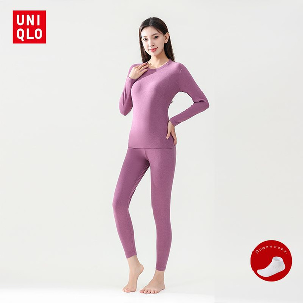 Комплект термобелья Uniqlo 48 - купить по выгодной цене в интернет-магазине OZON (1762628773)