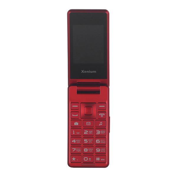 Мобильный телефон XENIUM X600 Красный купить на OZON по низкой цене (1759535996)