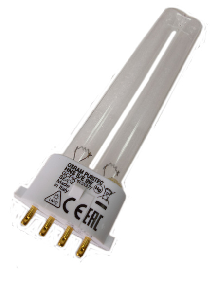 Лампа бактерицидная OSRAM HNS S/E 9W 2G7 для облучателей Солнышко ...