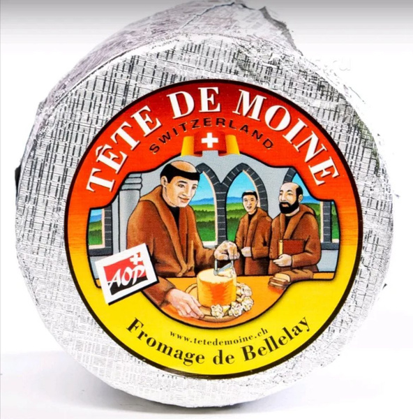 Сыр Tete De Moine (Тет Де Муан) Полутвёрдый 52% Швейцария 800гр ...