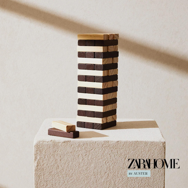 Настольная игра ZARA HOME PINE WOOD TOWER BLOCK GAME купить на OZON по ...