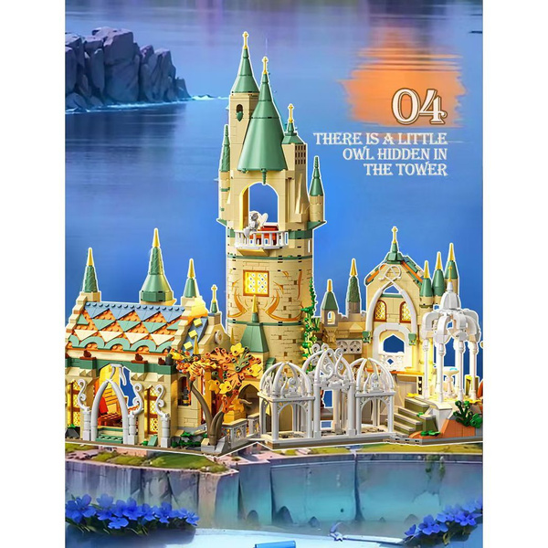 Строительные блоки Green Shadow Castle, 1555 деталей, 14+, детские ...