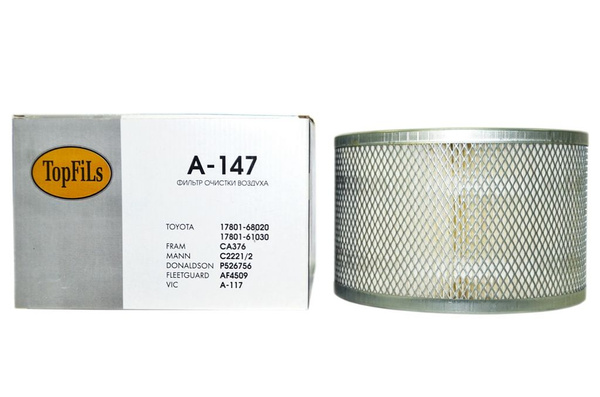 Topfils Фильтр воздушный арт. A147, 1 шт. купить на OZON по низкой цене (1770506314)