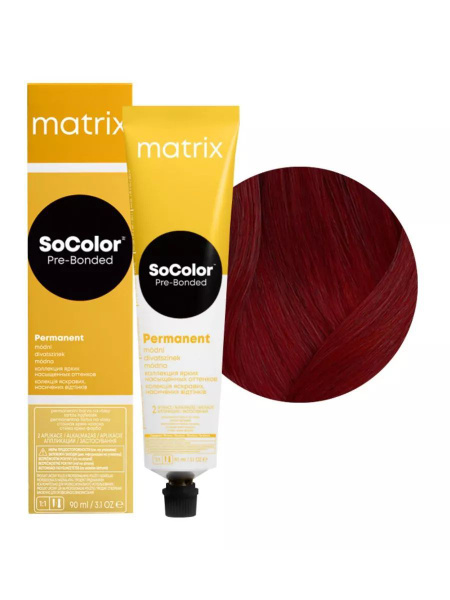 Matrix 5RR+ перманентная краска SoColor Pre-Bonded купить на OZON по ...