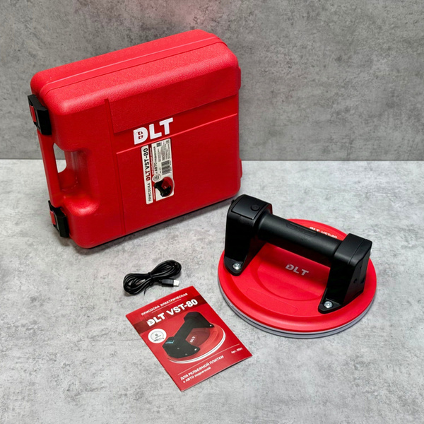 Присоска электрическая DLT VST-80 для гладкой и рельефной плитки с АВТО подкачкой купить на OZON ...