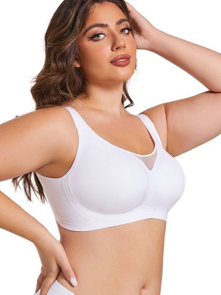 Бюстгальтер Женский SinSi, размер 75B, 75C молочный Нейлон, Спандекс Домашний Россия широкие ...