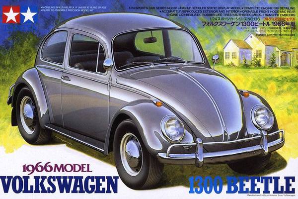 tamiya 24136 Комплект моделей Volkswagen 1300 Beetle 1/24 купить на ...