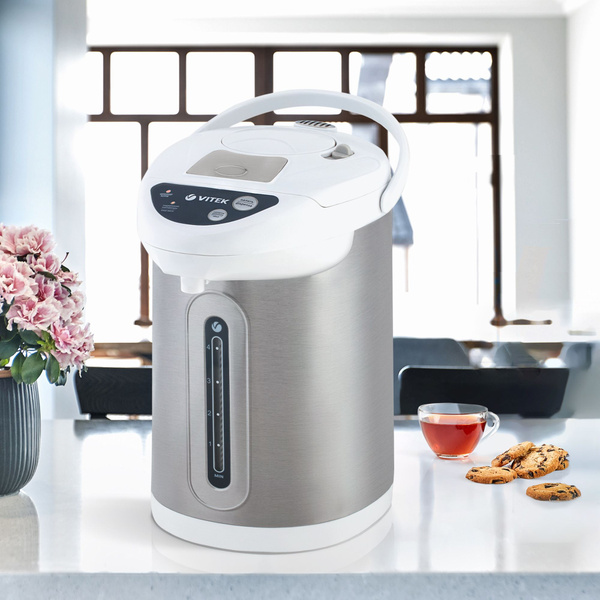 Термопот Vitek VT-1196, белый купить на OZON по низкой цене (1803550720)