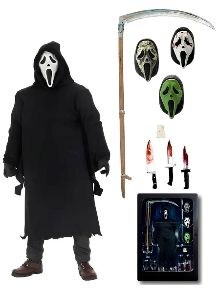 Фигурка Screaming Ghost Face 18см купить на OZON по низкой цене ...