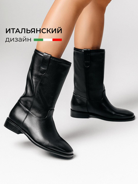 Полусапоги Женский Obba, размер 41 черный Демисезон F Венский Италия Без застёжки купить c ...