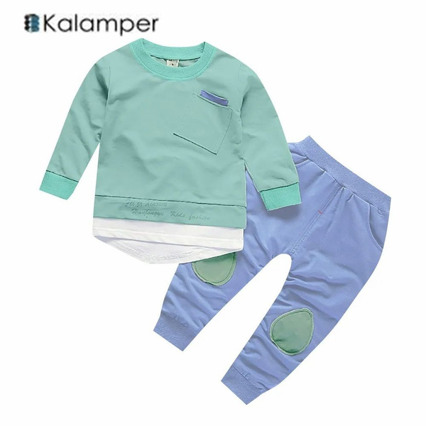 Комплект одежды Девочки Kalamper Повседневный зеленый, размер 100 ...