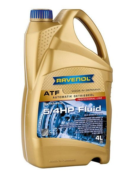 Характеристики Масло АКПП RAVENOL ATF 5/4HP Fluid, 4 литра / 1212104004 ...
