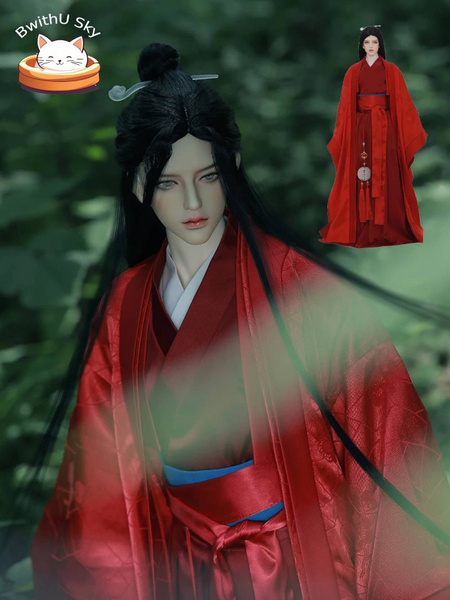 BwithU BJD Wenk 1/3 71cm Кукла в костюме рыцаря-героя Ханфу со сферическим суставом купить на ...