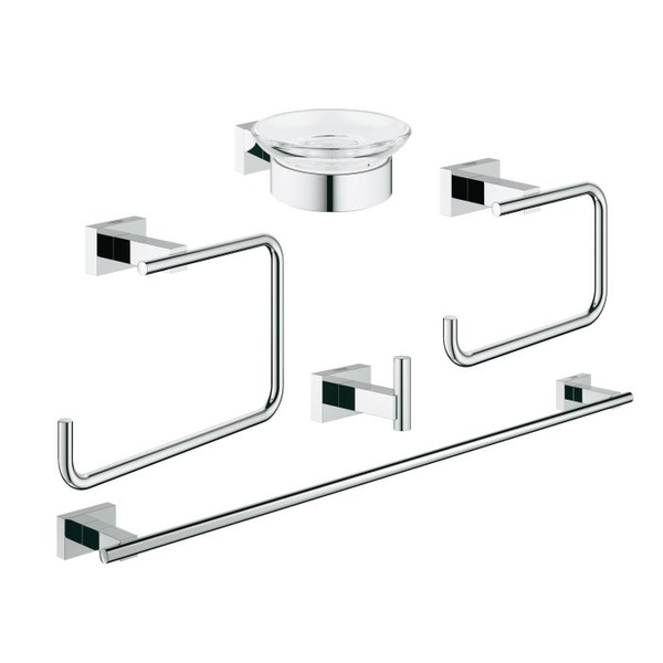 Набор аксессуаров Grohe Essentials Cube (5 предметов) 40758001 купить ...