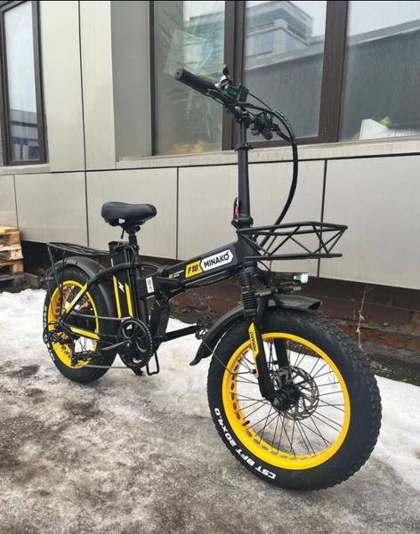 Электровелосипед Minako F10 Pro 2025 500w, 48v15ah купить на OZON по низкой цене (1837508581)