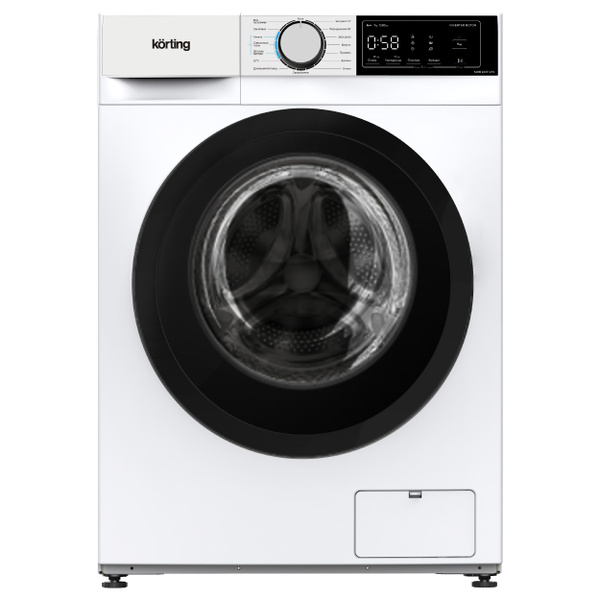 Узкая стиральная машина с паром Korting KWM 40IS1270 купить на OZON по низкой цене (1840917451)