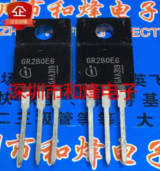 5шт 6R280E6 IPA60R280E6 TO-220F 650V 40A ic чип Электронные компоненты ...