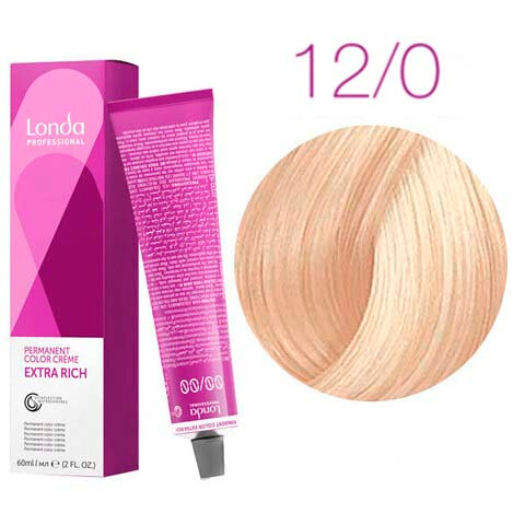 Londa Permanent Color Creme Стойкая крем-краска для волос 12/0 ...