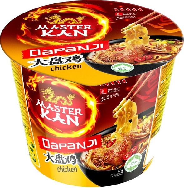 Лапша MASTER KAN "Dapanji chicken" с курицей 97г купить на OZON по ...