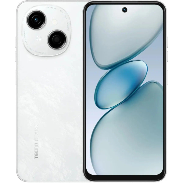 Смартфон Tecno SPARK GO 1 128 ГБ Белый IPS 2 SIM купить c доставкой на ...