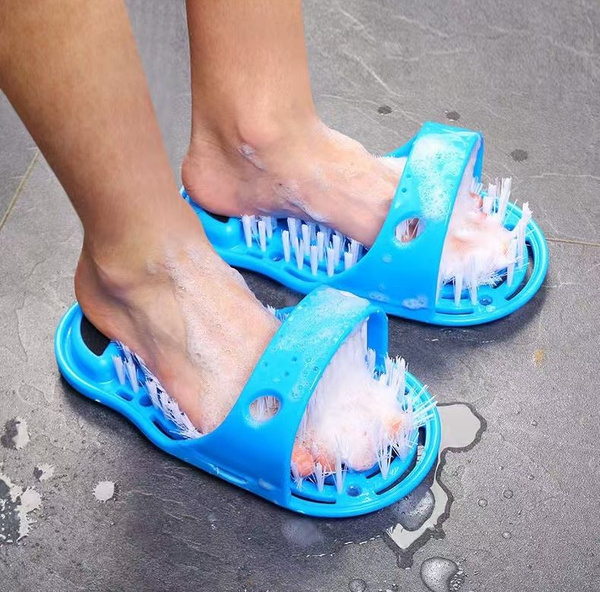 Щетка тапок для мытья ног Simple Slippers. Тапок для душа купить на ...