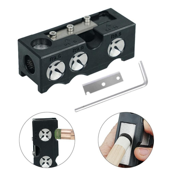 OZ-WIDR-Формирователь наклеек для бильярдного кия 10 в 1 для замены и придания формы наклейкам ...