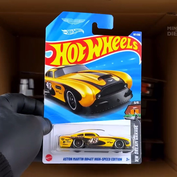 Машинка Mattel 2025 E CASE 1/64 Car ASTON MARTIN DB4GT HIGH-SPEED ...