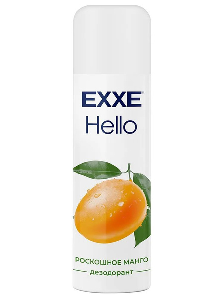 EXXE Hello Женский дезодорант "Роскошное манго", 150 мл (спрей) купить на OZON по низкой цене ...
