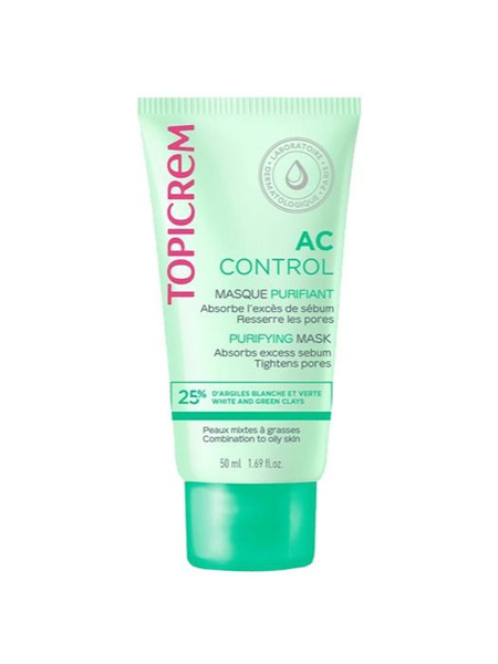 Маска очищающая Топикрем АК Контрол Topicrem AC Control 50 мл купить на ...