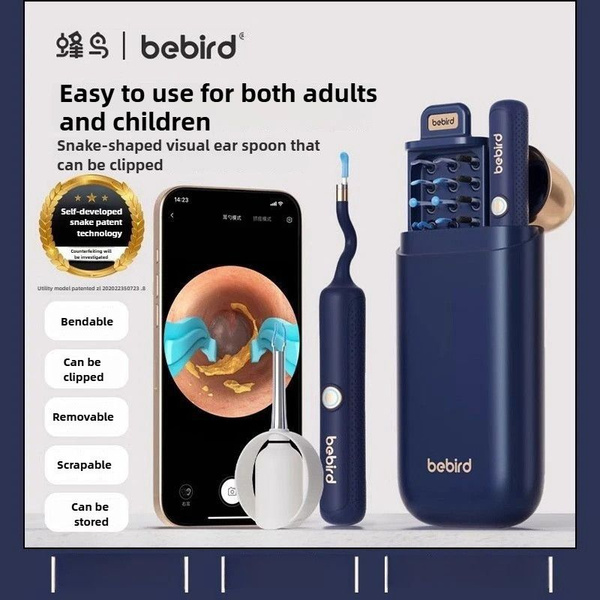 Косметологический аппарат Bebird Visual Ear Cleaner HD Clipable Tweezers Ear Picker Беспроводной ...