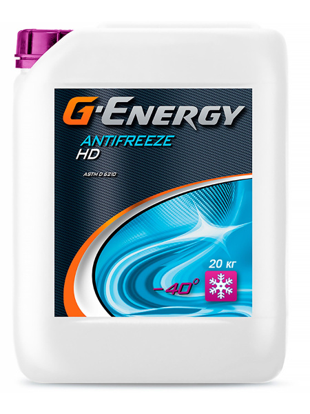 Антифриз (пурпурный) G-Energy Antifreeze HD 40 (соотв. спец. CAT EC-1 ...