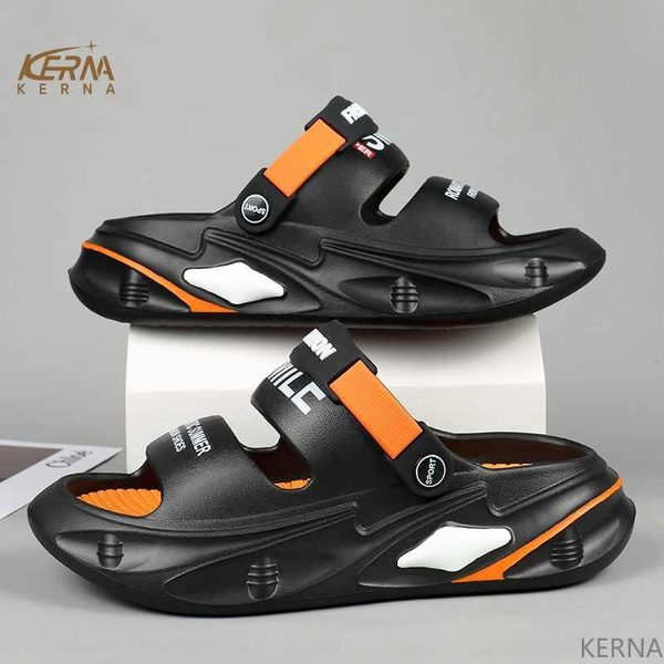 Шлепанцы Мужской, Женский KERNA, размер 37 EVA Толстая подошва, Рельефный рисунок подошвы Без ...