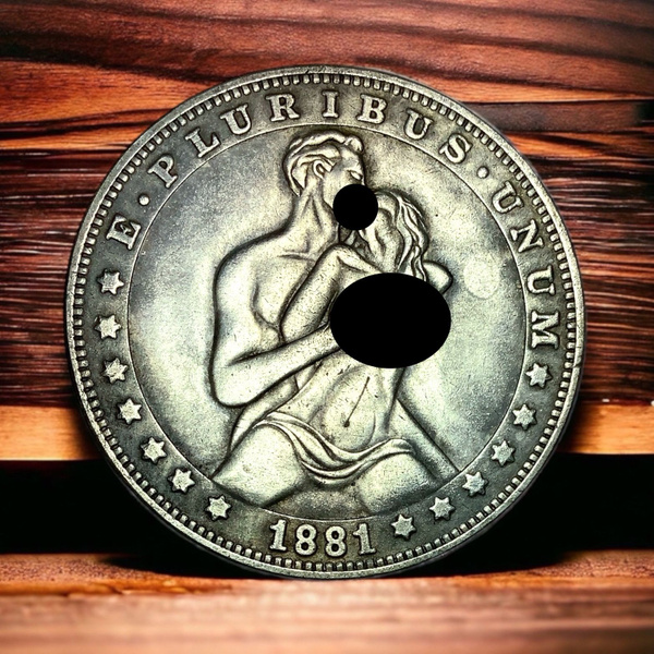 Монета США 1 доллар 1881 года. История любви. Девочки ню. Эротика, камасутра купить на OZON по ...