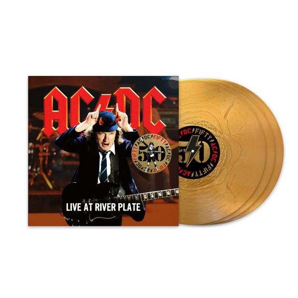 AC/DC - Live At River Plate 3-LP Gold 50th Anniversary Пластинка Виниловая купить на OZON по ...