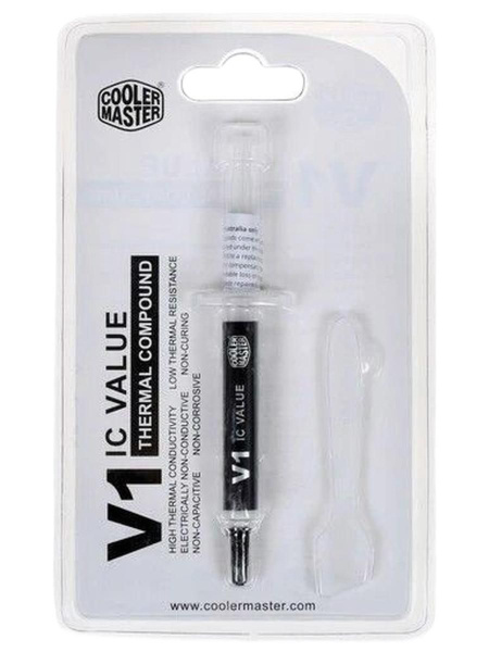 Cooler Master IC-Value V1 термопаста 1.85 Вт/мК (2мл/4.6г) в шприце ...