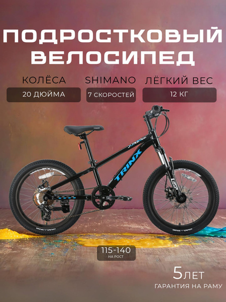 Детский Велосипед, "TRINX", Junior 20-2.0 купить на OZON по низкой цене (2212636232)