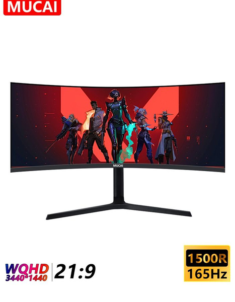 Mucai 34" Монитор N34, черный, черный матовый купить на OZON по низкой цене (1834292710)