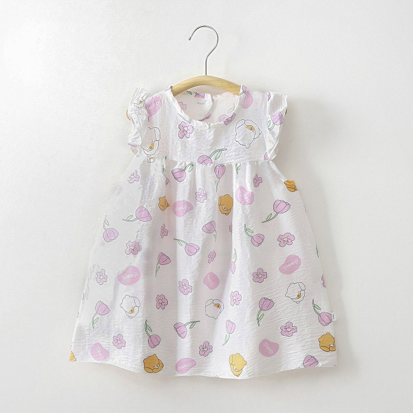 Платье Девочки CREANOVA молочный Лавсан, размер 120 купить c доставкой на OZON по низкой цене ...