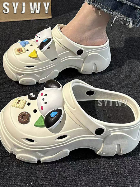 Сабо Женский SYJWY Полимерный материал, размер 40, 41 Закрытый нос, Легкая модель Без каблука ...