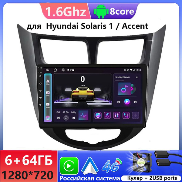 Автомагнитола, диагональ: 9", 2 DIN, 6ГБ/64ГБ купить на OZON по низкой цене (1960215648)