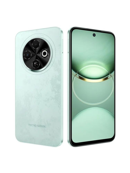 Смартфон Tecno Spark 30c 256 ГБ 8 ГБ Зеленый Ips 2 Sim купить C доставкой на Ozon по низкой цене