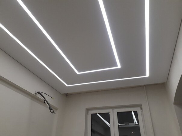 Профиль световые линии Flexy Line 50мм для натяжного потолка, экран ПК в комплекте купить на ...