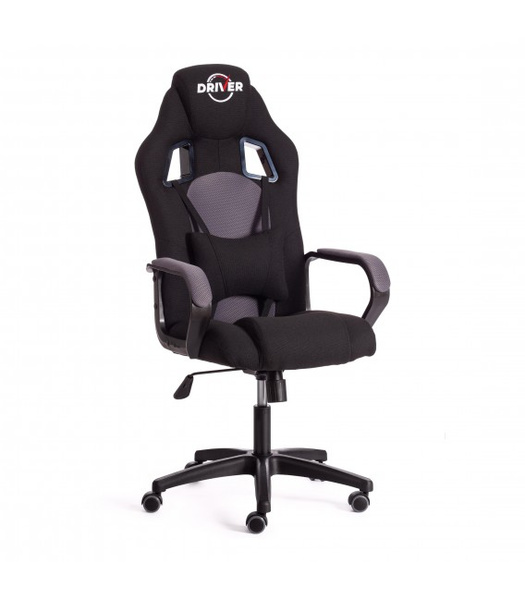 TetChair Кресло DRIVER 22 ткань, черный/серый купить на OZON по низкой цене (2383886050)